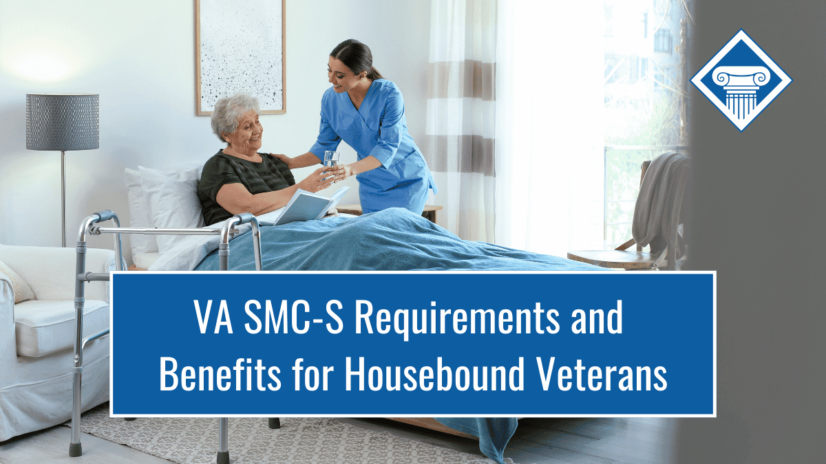 VA SMC-S requirements and benefits for housebound veterans